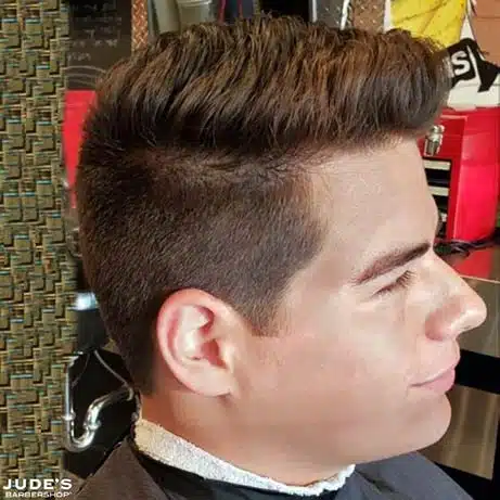pompadour taper